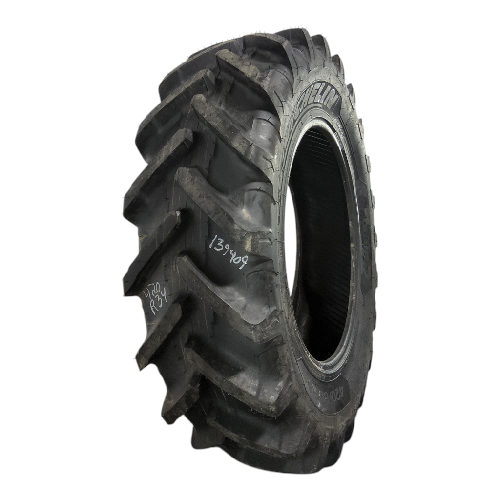 USED 420/85R34 Michelin AgriBib 2 R-1W 147A8 99% for Sale | NTS Tire Supply