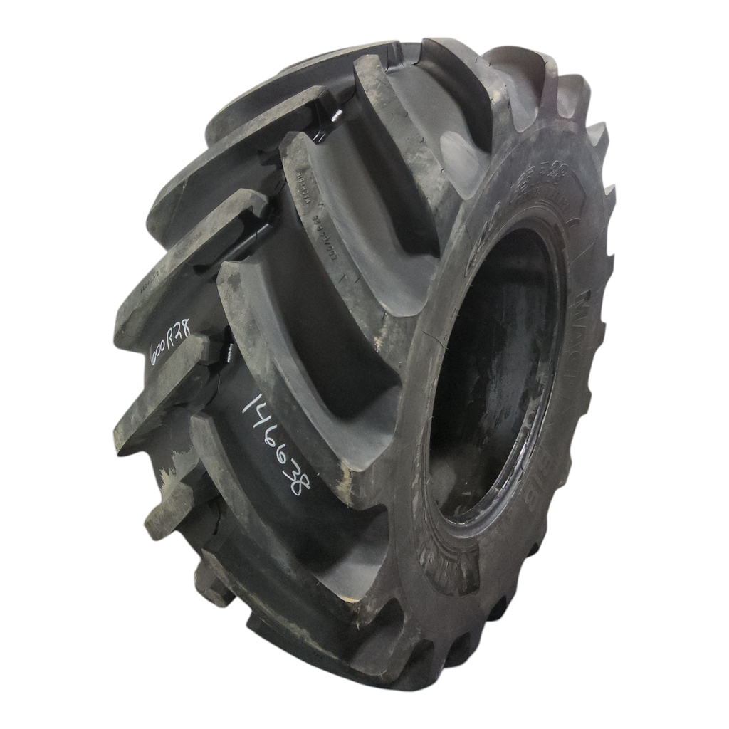 USED 600/65R28 Michelin MachXBib R-1W 99% for Sale | NTS Tire Supply