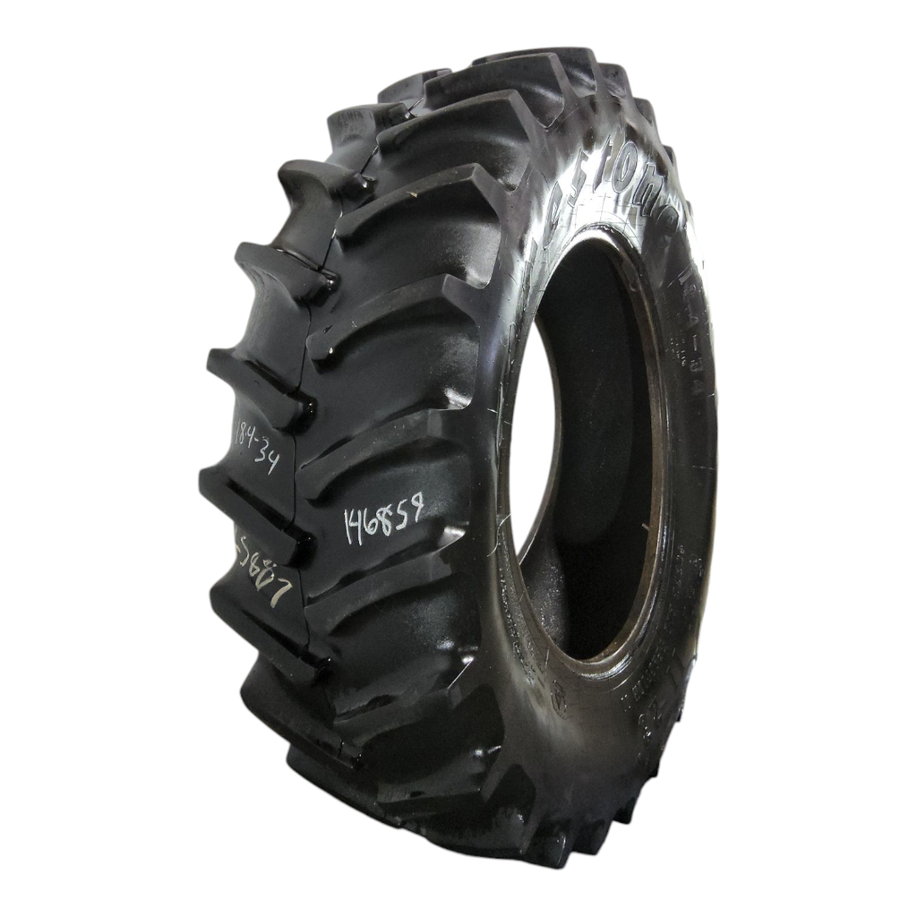 USED 18.4-34 Firestone Super All Traction II 23 R-1 D (8 Ply), 75% for ...