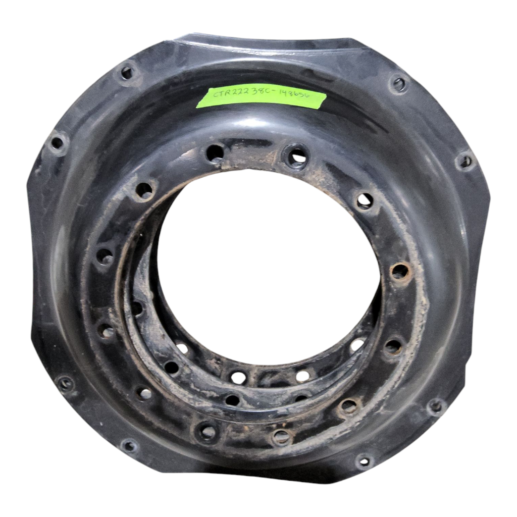 USED 12-Hole Waffle Disc (Groups of 2 Bolts) Center for 34" Rim, Black ...