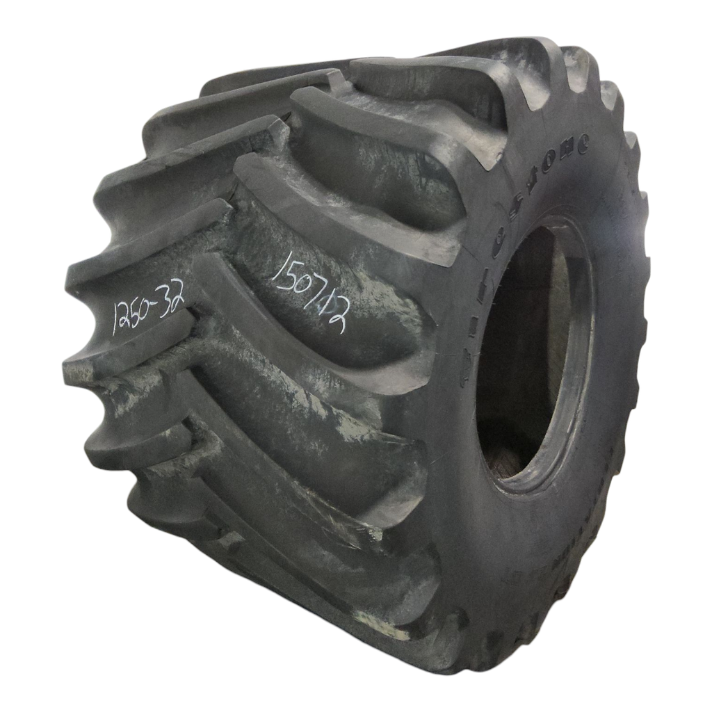 USED 1250/45-32 Firestone Flotation 23 DT R-1W L (20 Ply), 182B 90% for ...