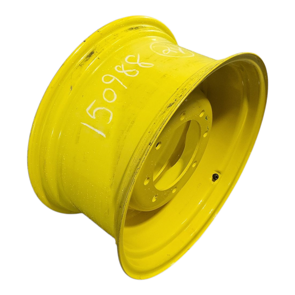 USED 12"W x 24"D, John Deere Yellow 8-Hole Stub Disc (groups of 2 bolts ...