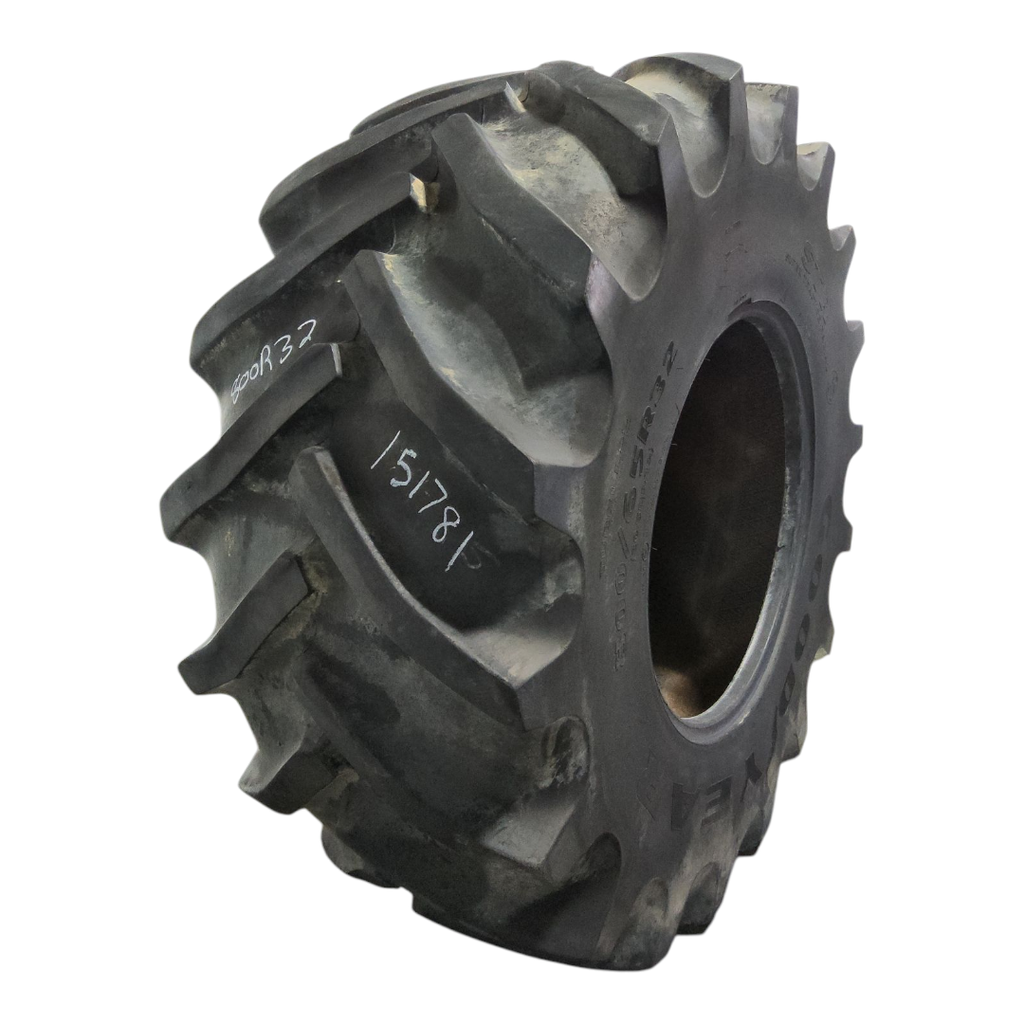 USED 800/65R32 Goodyear Farm Super Traction Radial R-1 167A8 70% for ...