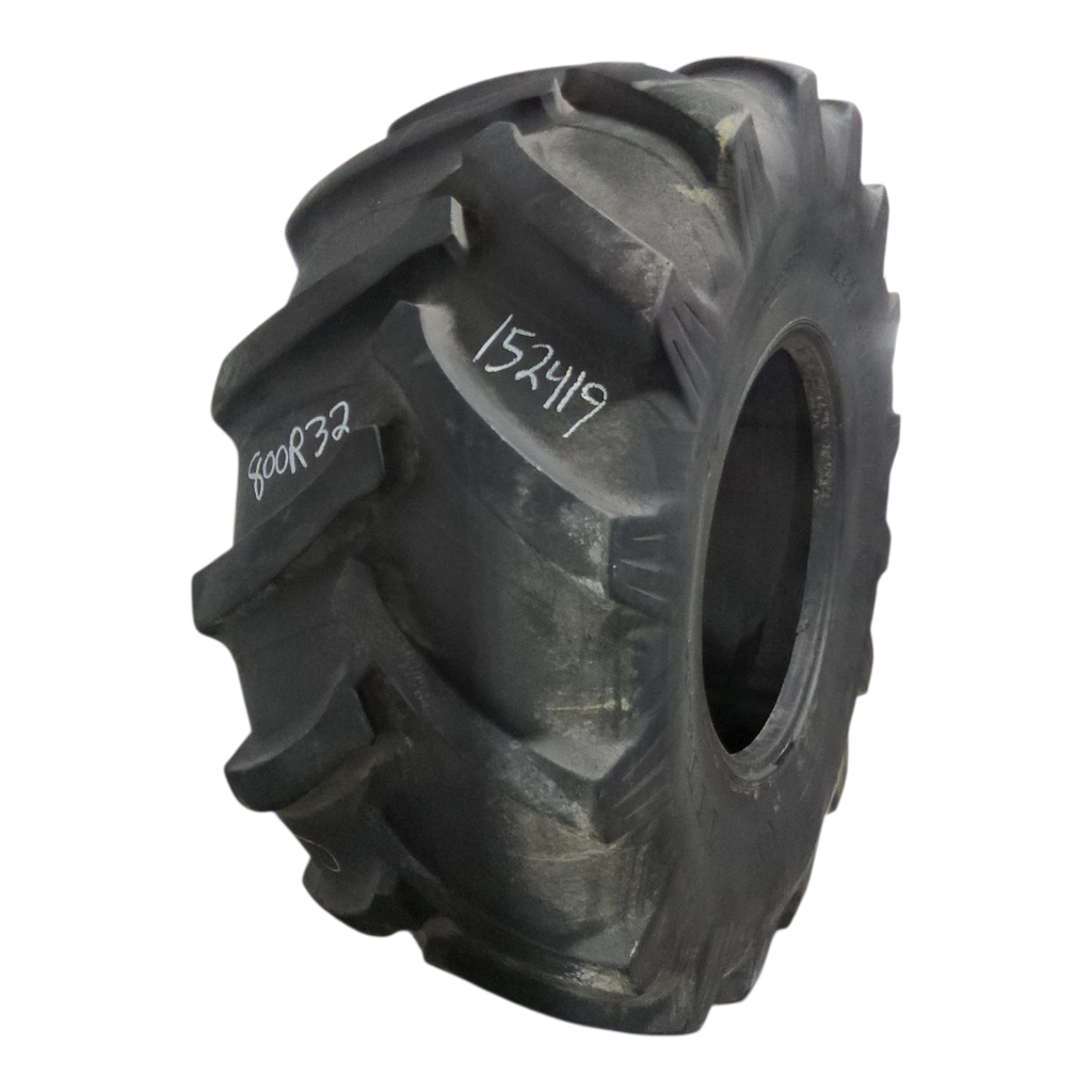 USED 800/65R32 Titan Farm Super Hi Power Lug Radial R-1 172A8 85% for ...