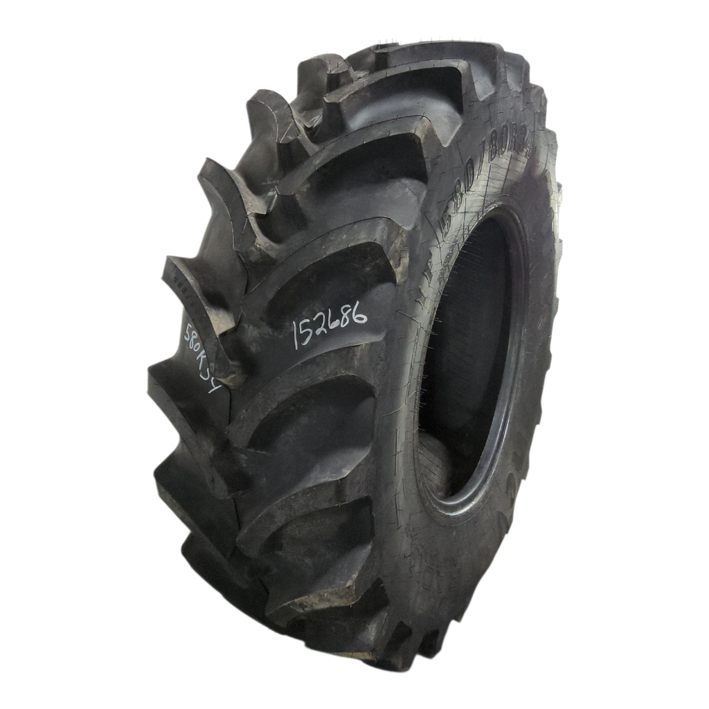USED IF580/80R34 Firestone Radial All Traction DT R-1W 172B 99% for ...