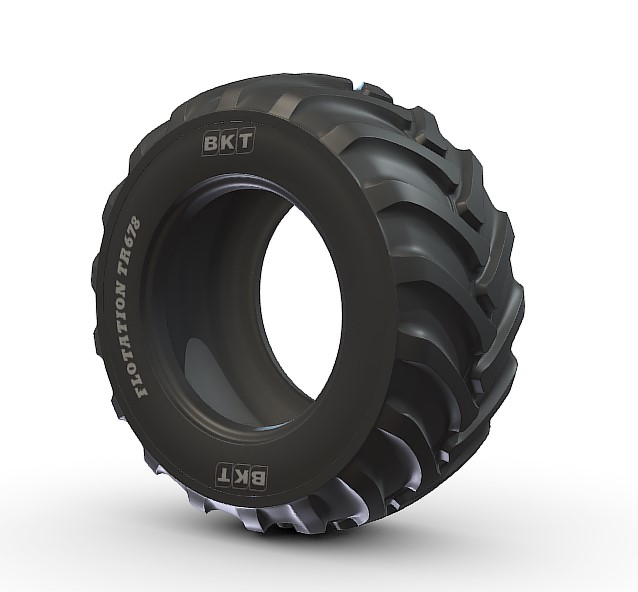 NEW 600/40-22.5 BKT Tires TR 678 Forestry LS-2 L (20 Ply), 169A8 100% ...
