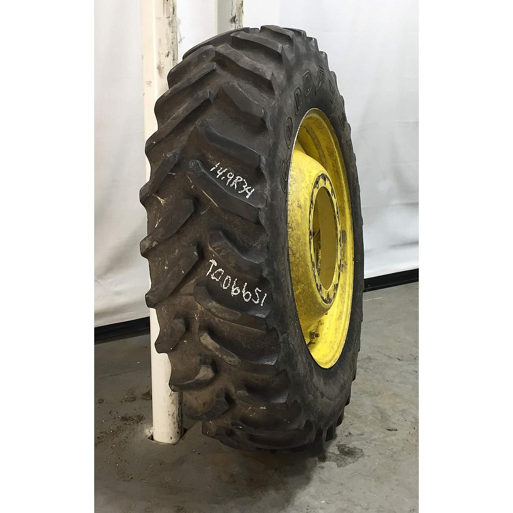 USED 380/85R34 Goodyear Farm Dyna Torque Radial R-1 137B 60% for Sale ...