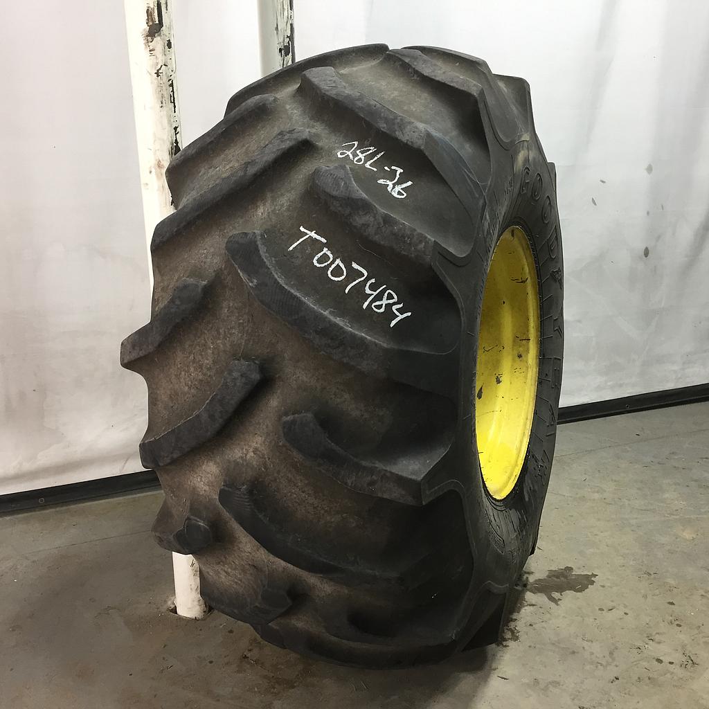 USED 28L-26 Goodyear Farm Dyna Torque II R-1 F (12 Ply), 60% for Sale ...
