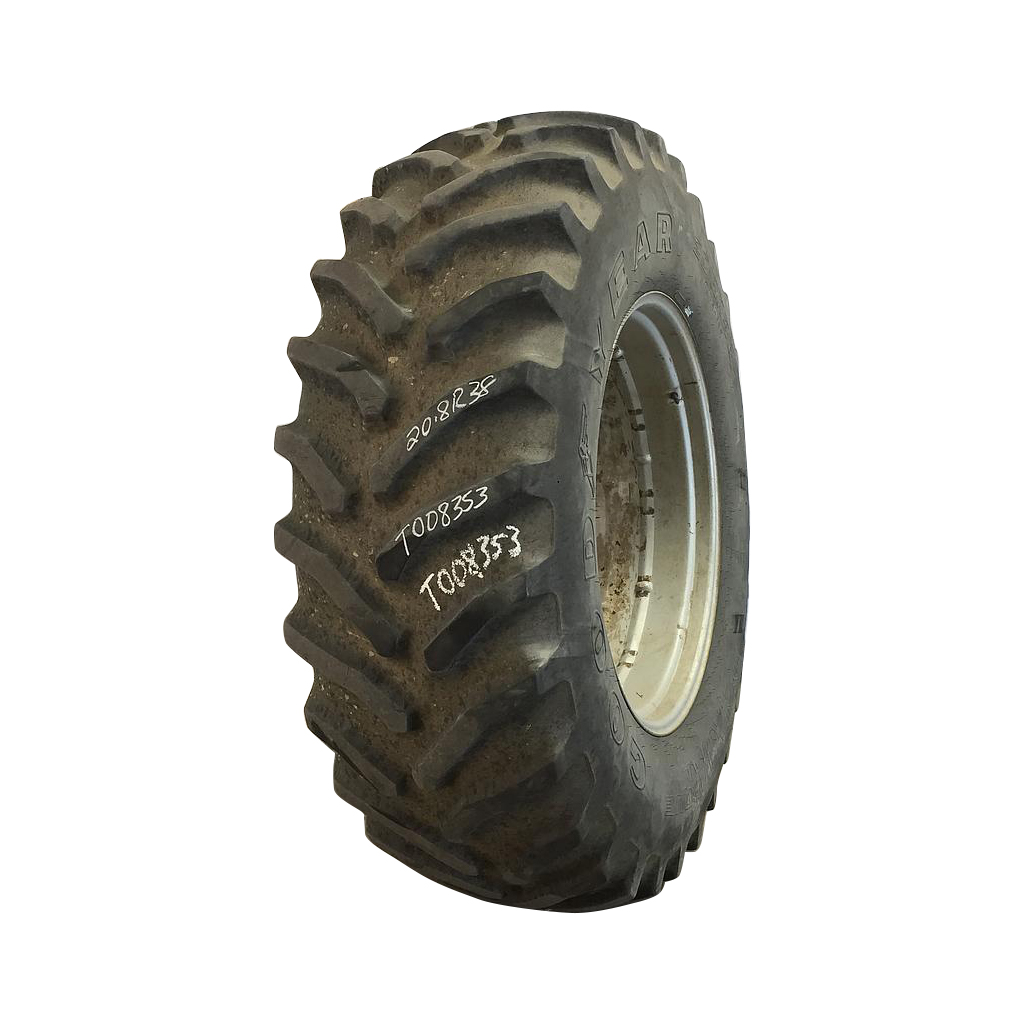 USED 20.8R38 Goodyear Farm Dyna Torque Radial R-1 147B 65% for Sale ...
