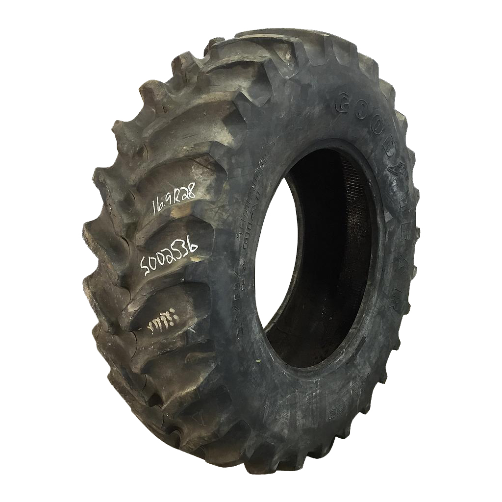 USED 16.9R28 Goodyear Farm Dyna Torque Radial FWA R-1 136B 85% for Sale ...