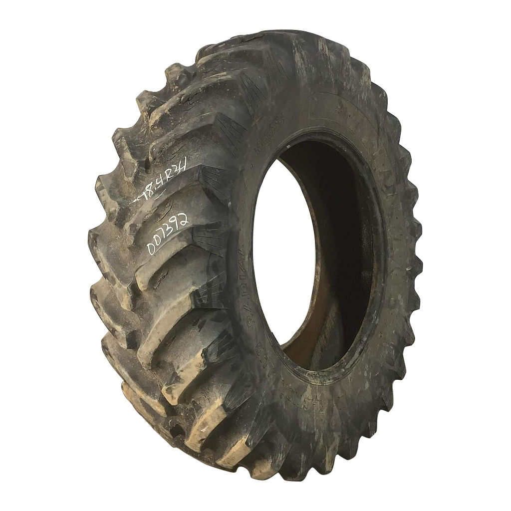 USED 18.4R34 Titan Farm Hi Traction Lug Radial R-1 139B 75% for Sale ...