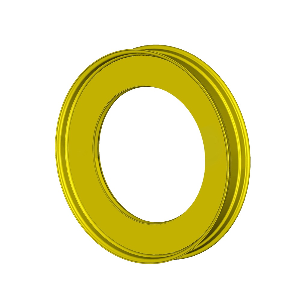 8"W x 54-38"D, John Deere Yellow Single Bevel Step-Up Rim | NTS Tire ...