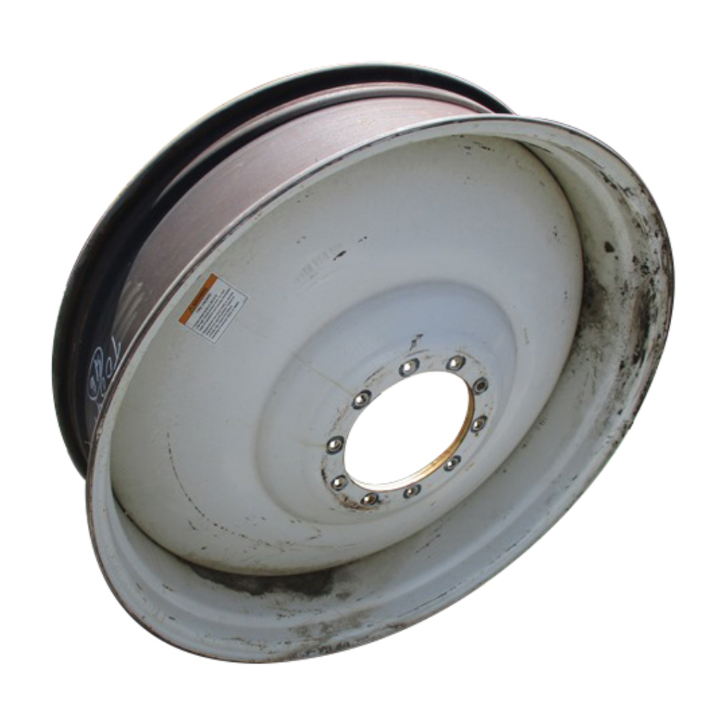 12"W x 46"D, White 10-Hole Formed Plate | NTS Tire Supply | New & Used ...