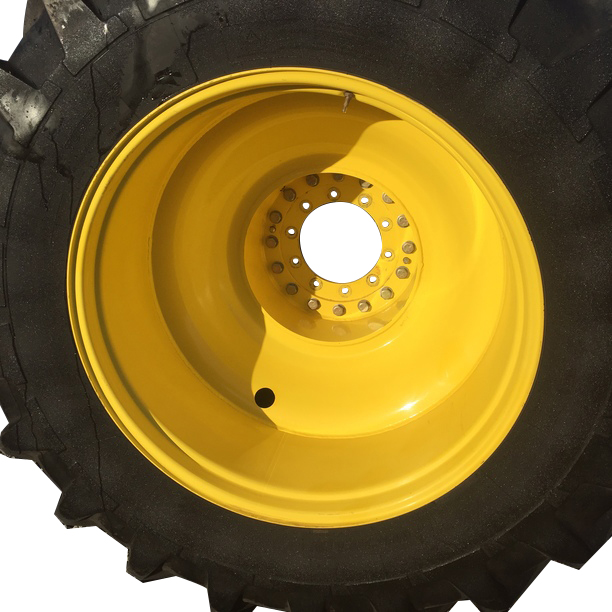 USED 18"W x 42"D, John Deere Yellow 10-Hole Straddle Dual - Inside Main ...
