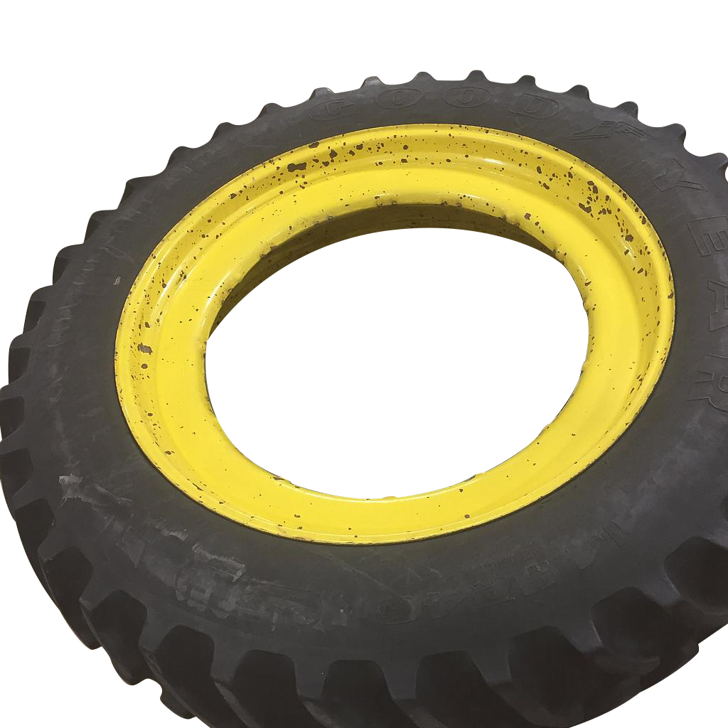 12"W x 46-38"D, John Deere Yellow Single Bevel Step-Up Rim | NTS Tire ...