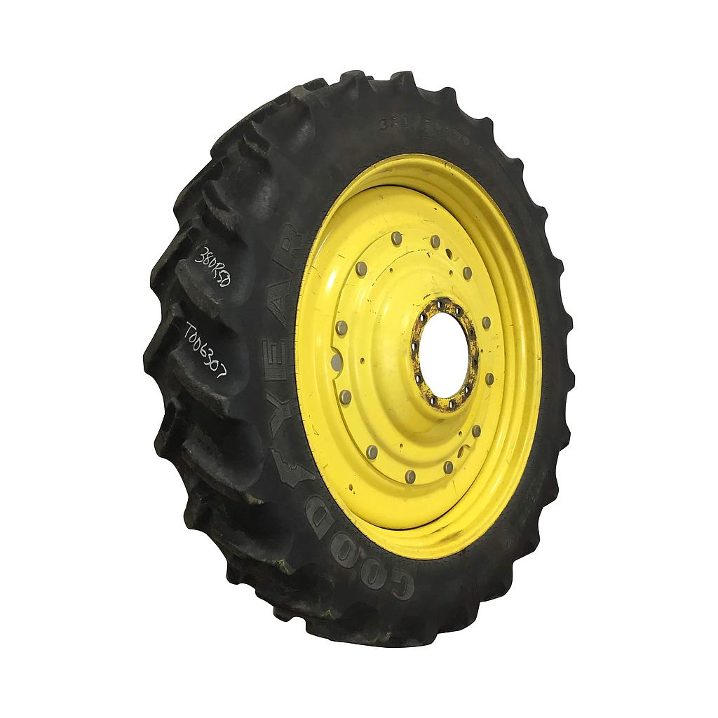 13"W x 50"D, John Deere Yellow 12-Hole Stub Disc | NTS Tire Supply ...