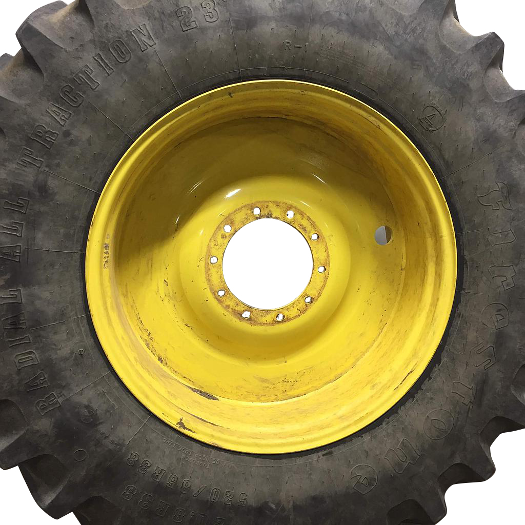 USED 18"W x 38"D, John Deere Yellow 10-Hole Formed Plate Sprayer for ...