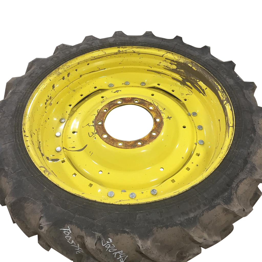 USED 10-Hole Waffle Disc (Groups of 3 Bolts) Center for 38"-54" Rim ...