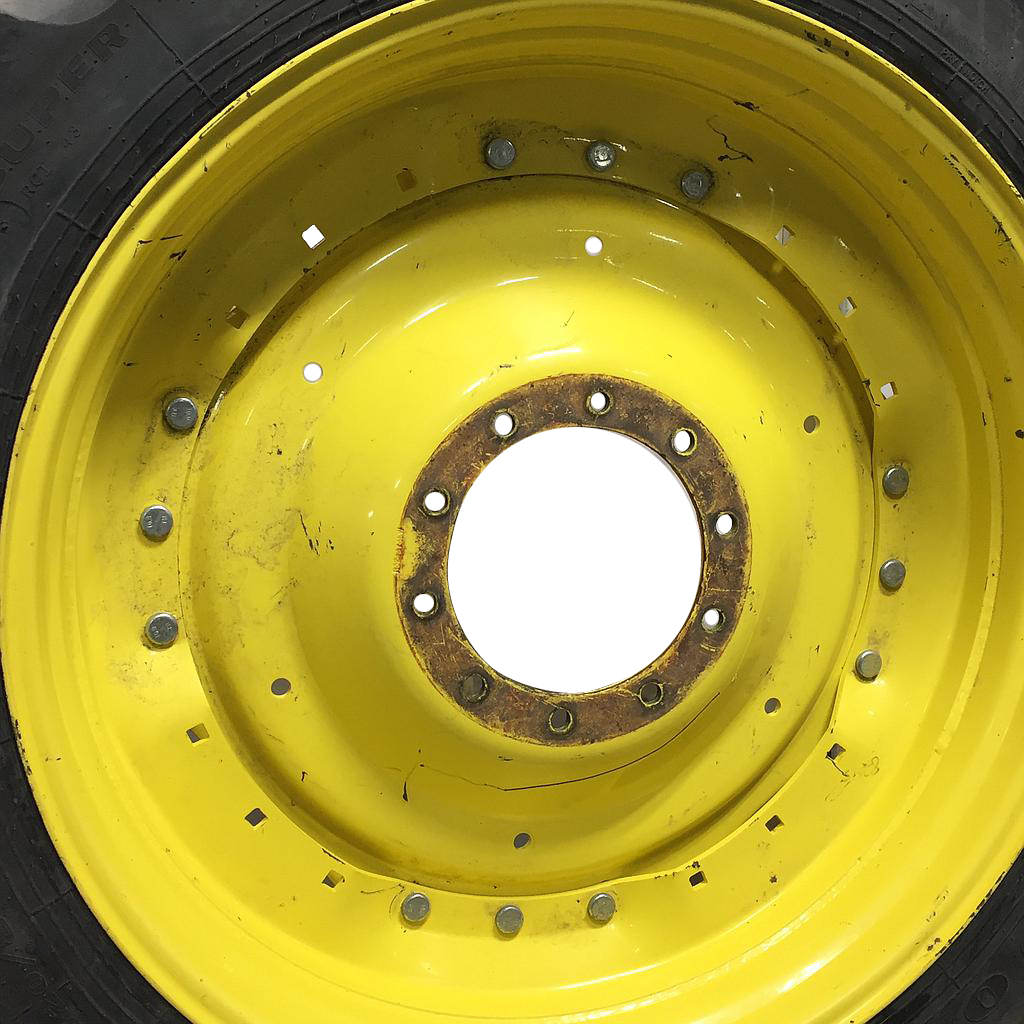 USED 10-Hole Waffle Disc (Groups of 3 Bolts) Center for 38"-54" Rim ...
