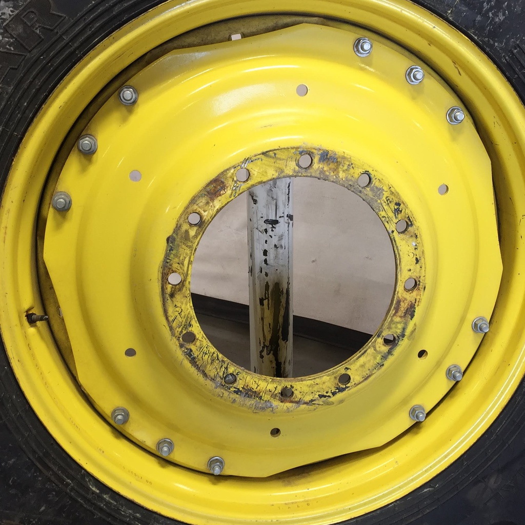 USED 12"W x 38"D Waffle Wheel (Groups of 3 bolts) Rim with 12-Hole ...