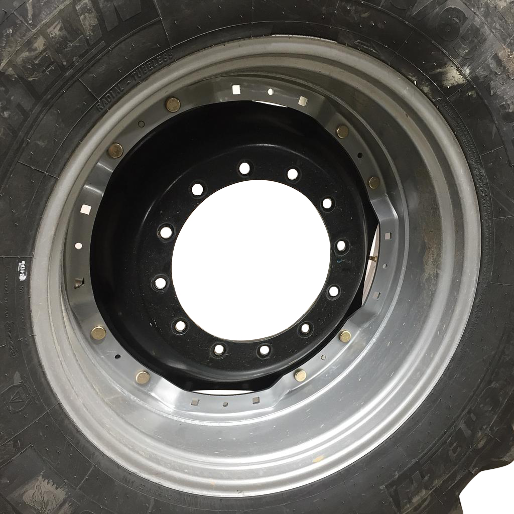 15"W x 34"D Waffle Wheel (Groups of 2 bolts) Rim with 12-Hole Center ...