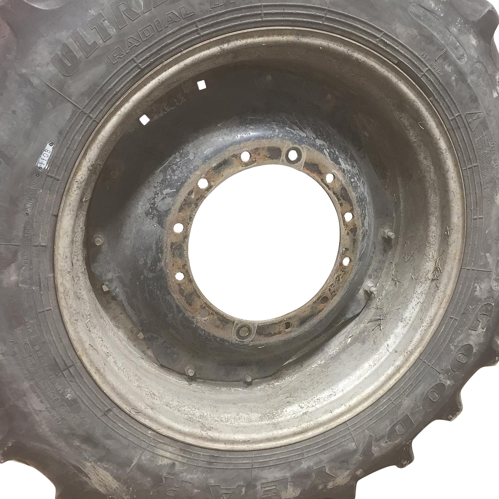 USED 13"W x 34"D Waffle Wheel (Groups of 2 bolts) Rim with 12-Hole ...