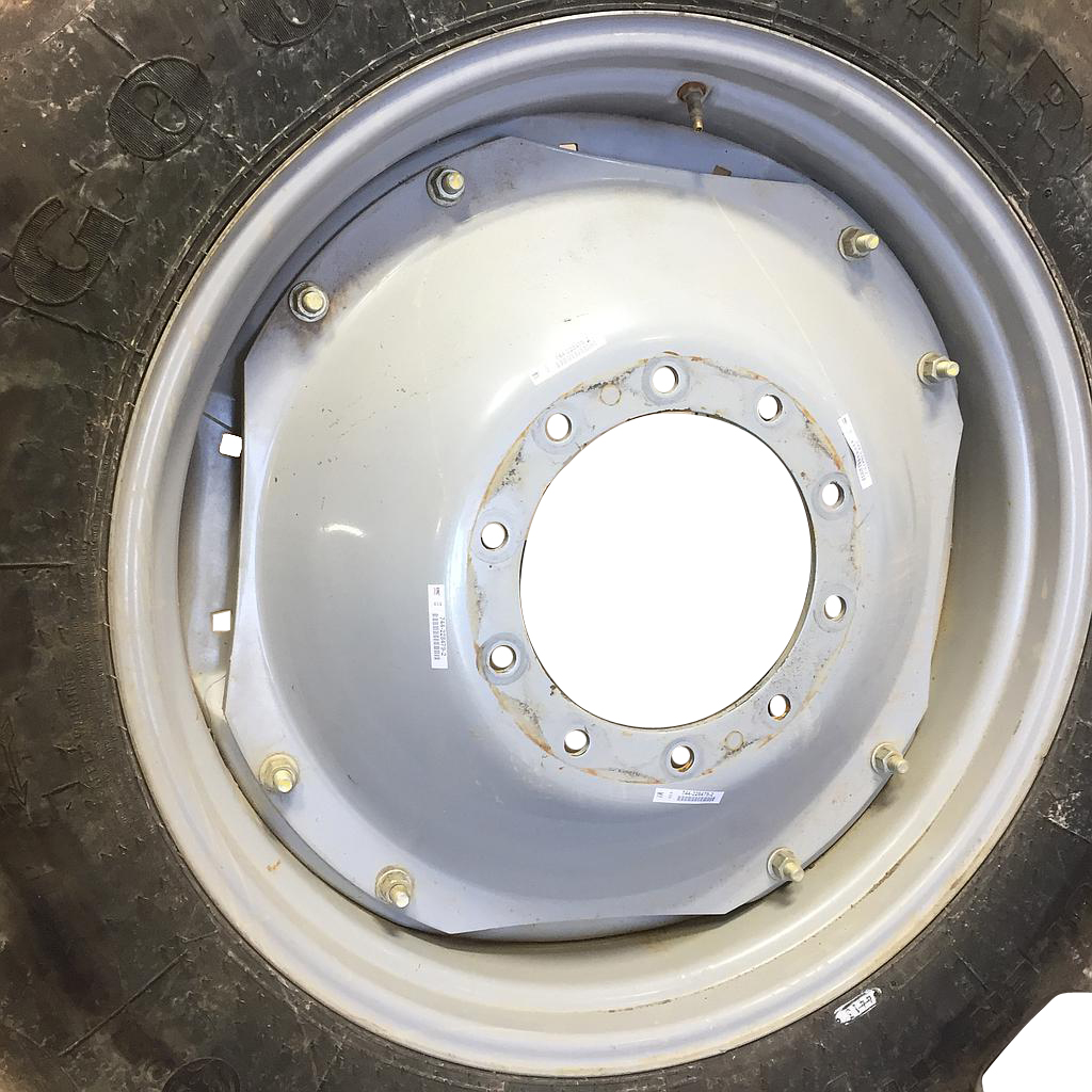 13"W x 34"D Waffle Wheel (Groups of 2 bolts) Rim with 10-Hole Center ...