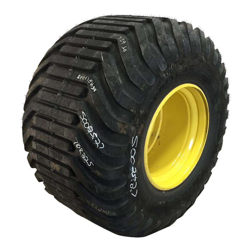 USED 710/40R22.5 Goodyear Farm Super Flotation Radial I-3 on John Deere ...